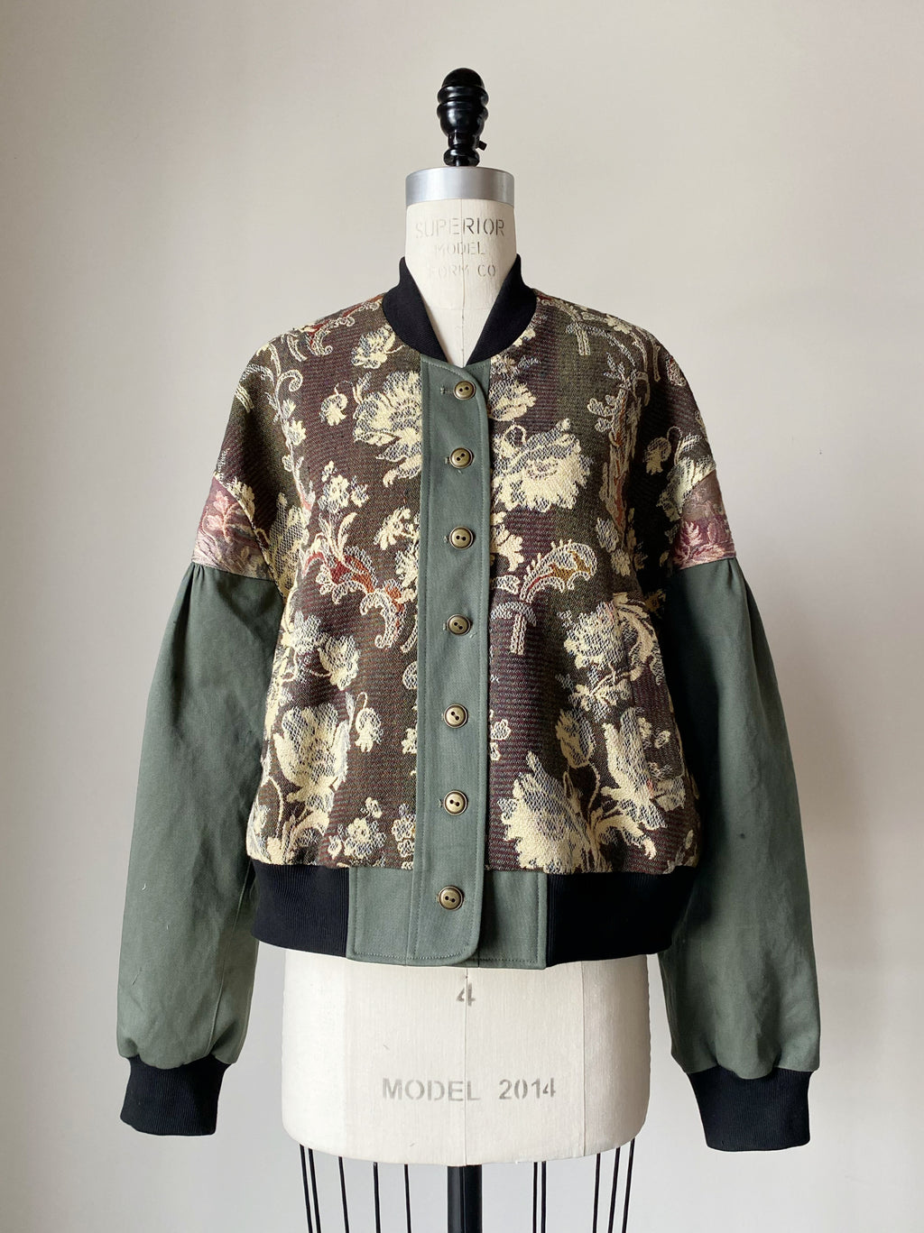 1920's jacquard sample bomber jacket – garygraham422