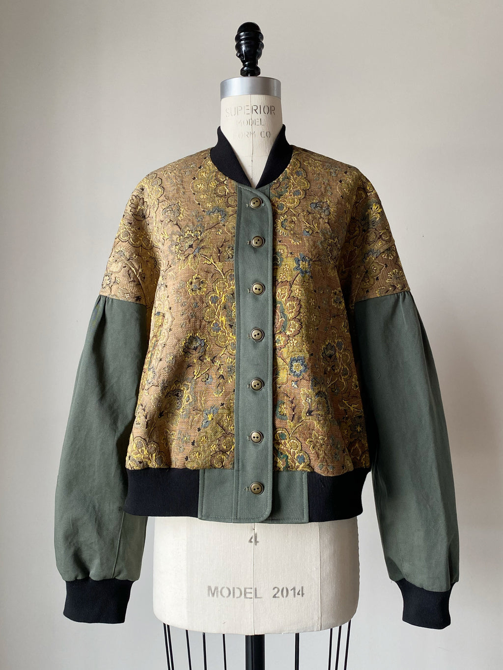 1920's jacquard sample bomber jacket – garygraham422
