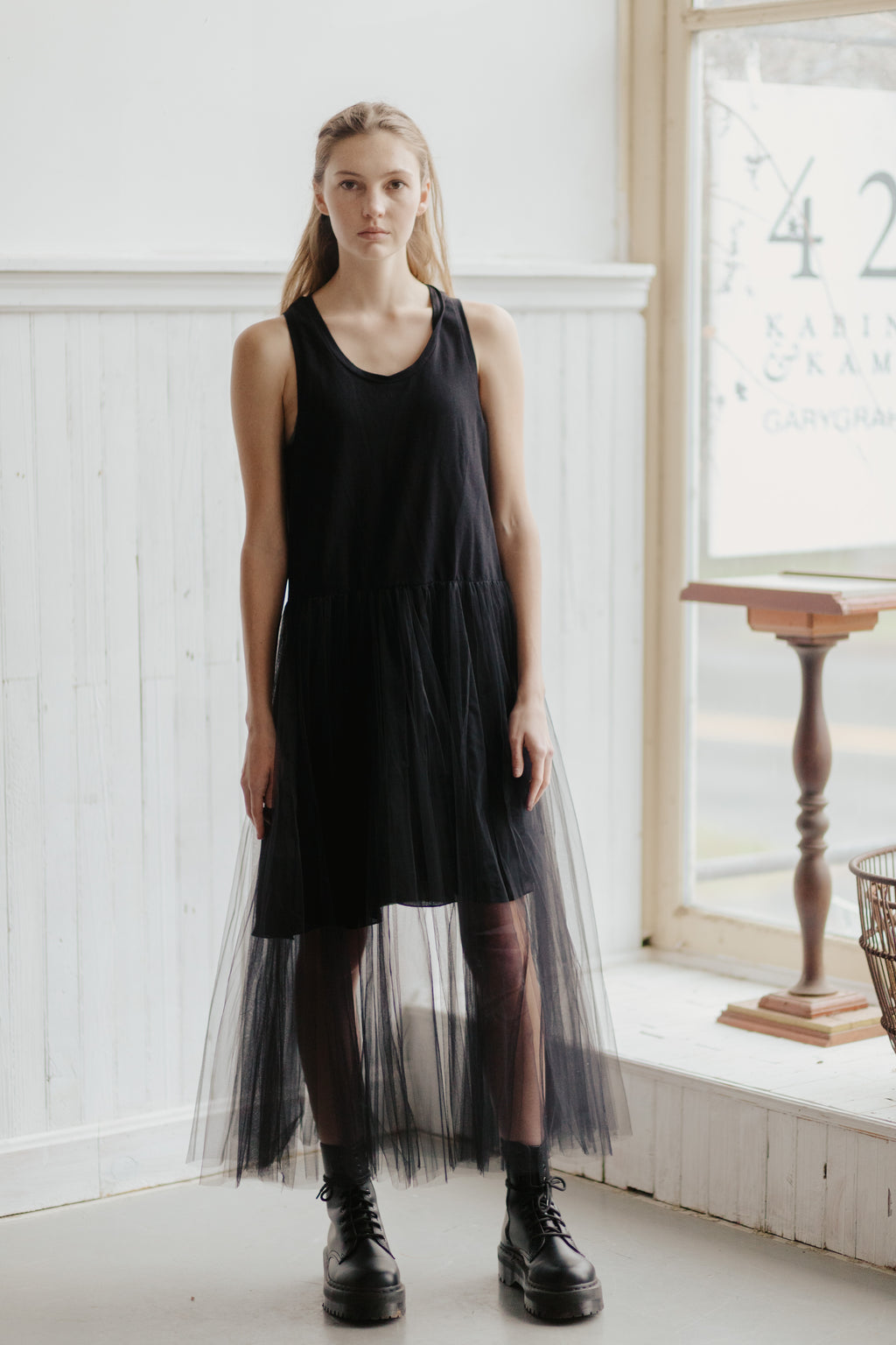 jersey tank crinoline dress – garygraham422